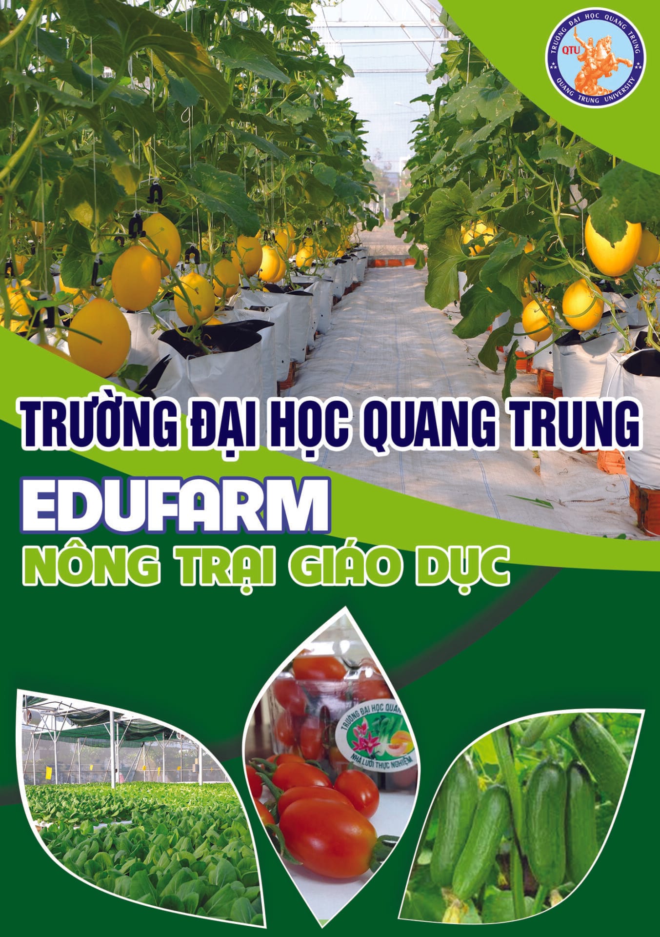 Trải nghiệm thú vị cùng EduFarm - Trường ĐH Quang Trung
